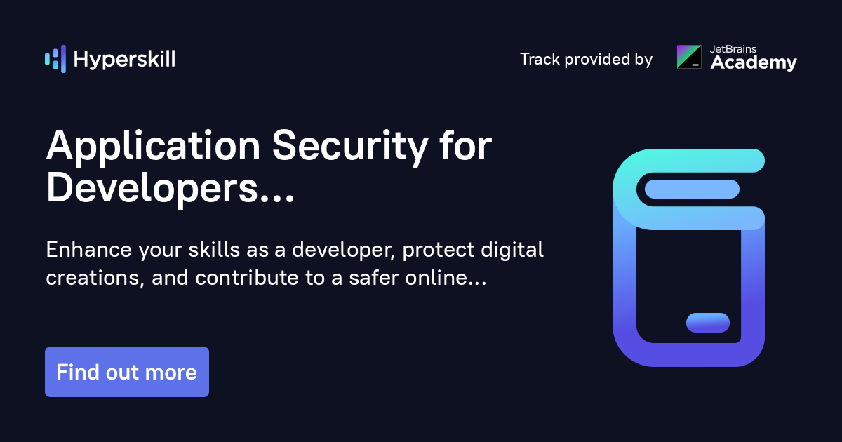 Application Security for Developers · Hyperskill