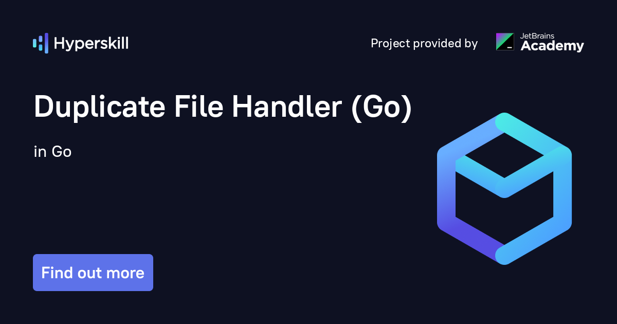 Duplicate File Handler (Go) · Hyperskill
