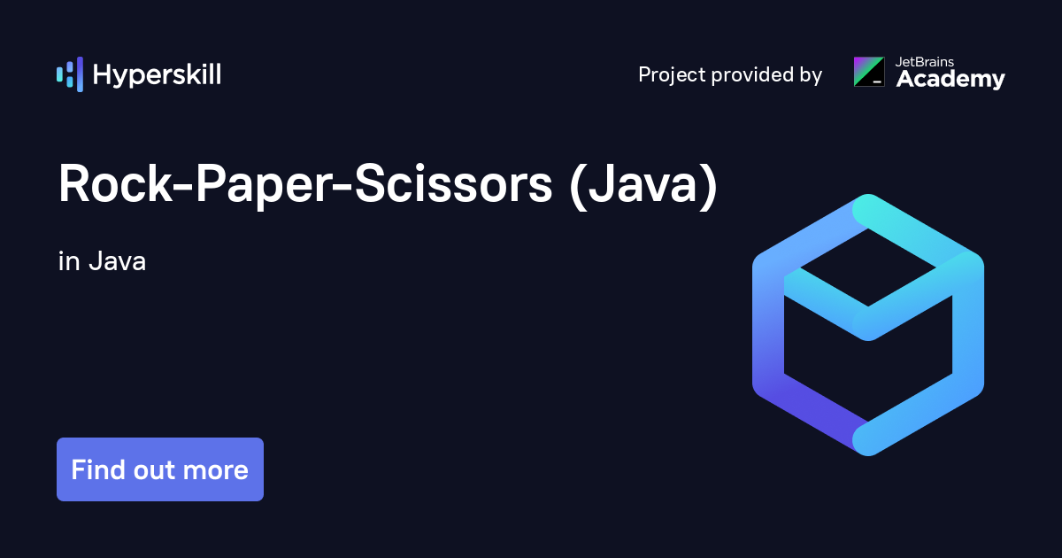 Rock-Paper-Scissors (Java) · Hyperskill