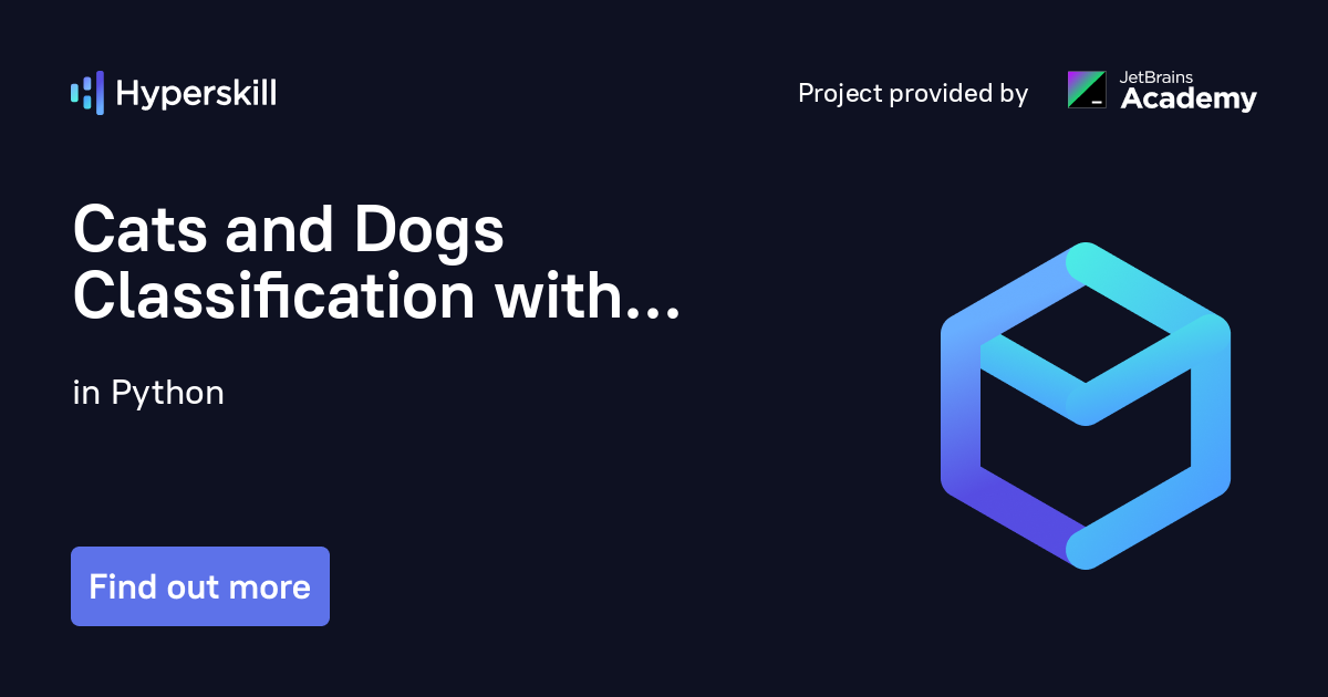 Cats and Dogs Classification with Pre-trained Neural Network · Hyperskill
