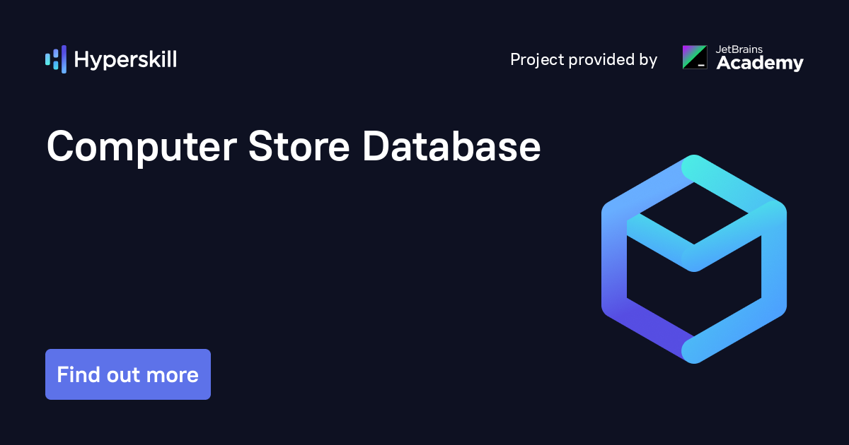 Computer Store Database · Hyperskill