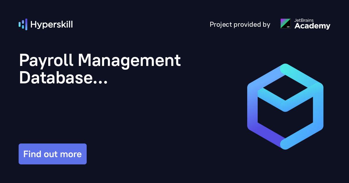 Payroll Management Database – Hyperskill