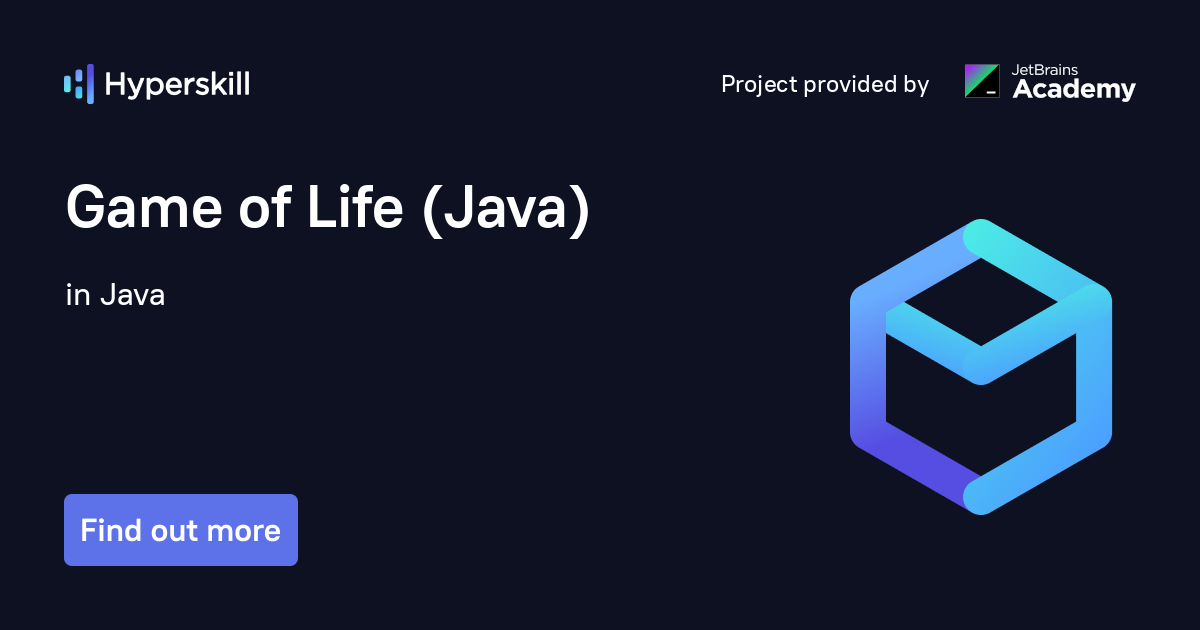 Game of Life (Java) · Hyperskill