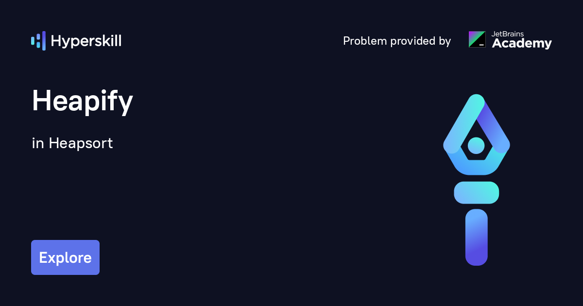 Heapify · Heapsort · Hyperskill