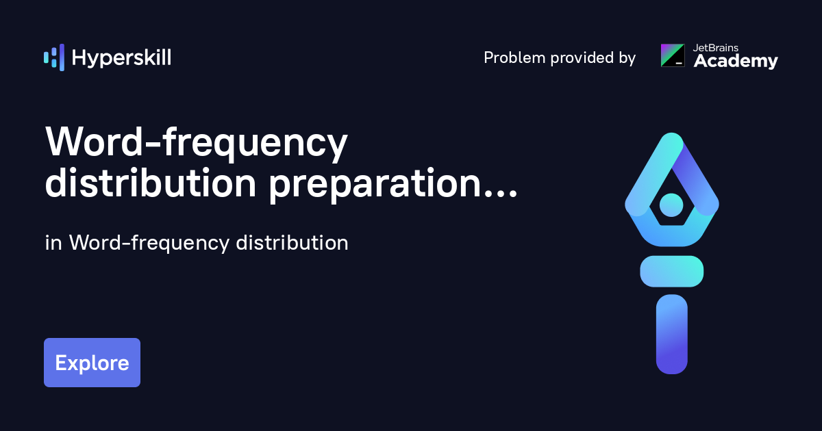 Word-frequency distribution preparation · Word-frequency distribution ...