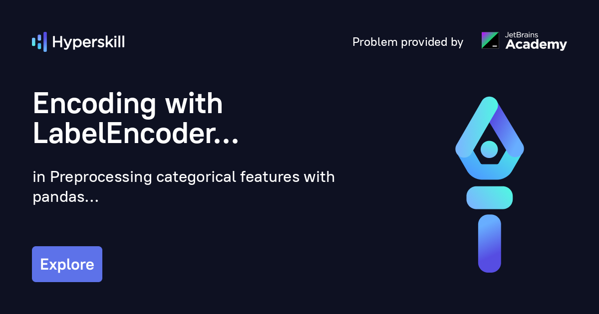 Encoding with LabelEncoder · Preprocessing categorical features with ...
