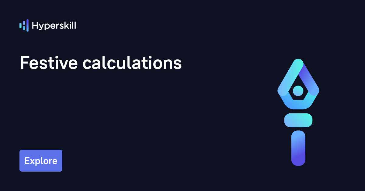 Daily challenge · Festive calculations · Hyperskill