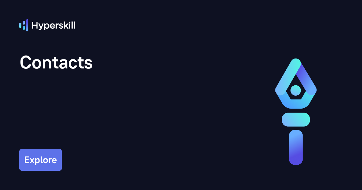 Stage implement · Create a menu · Hyperskill