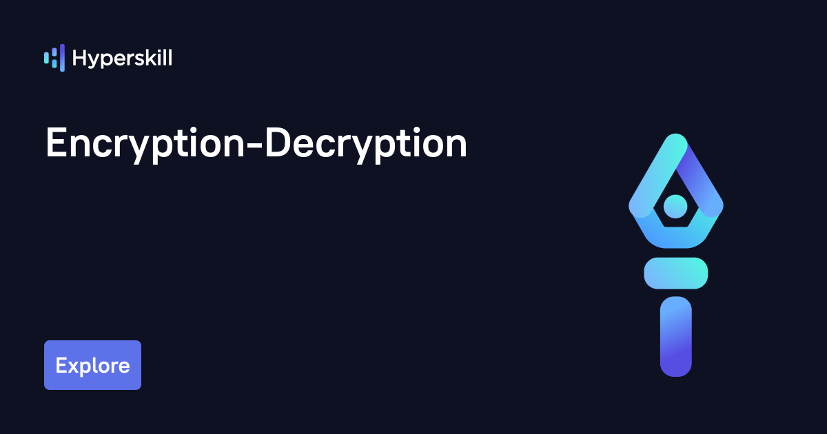 Stage implement · Encrypted! · Hyperskill